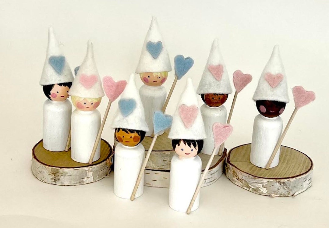 Love Baby Peg Doll - Etsy