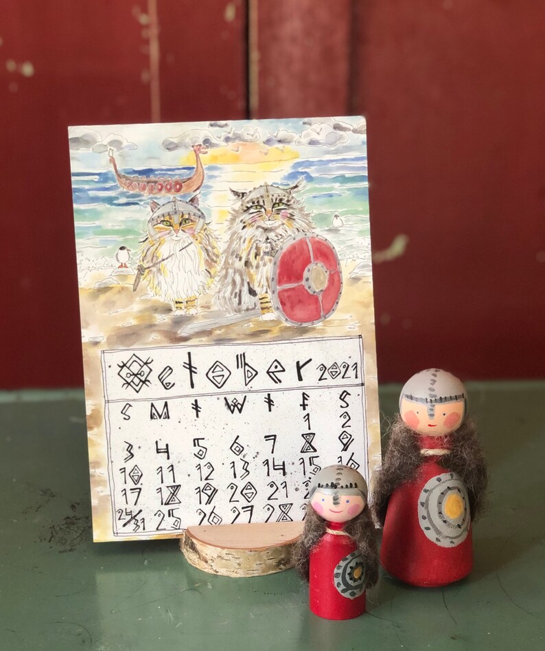 Viking Peg Doll | Etsy