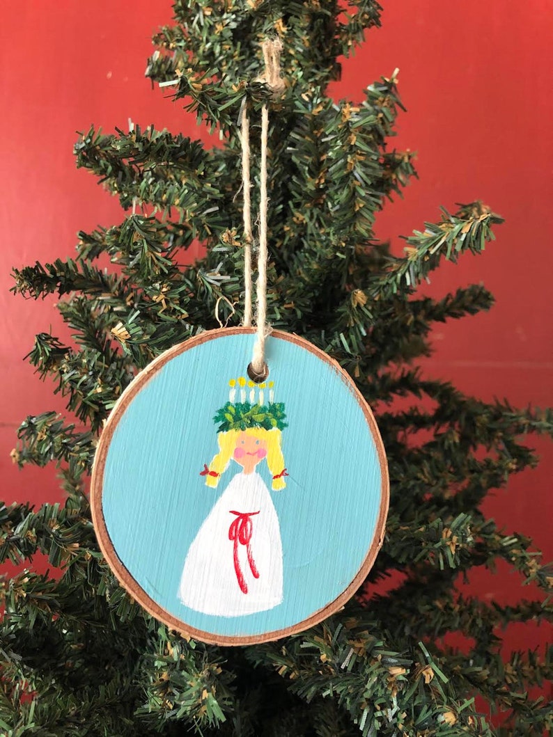 St. Lucia Ornament - Etsy