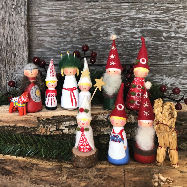 Viking Peg Doll | Etsy