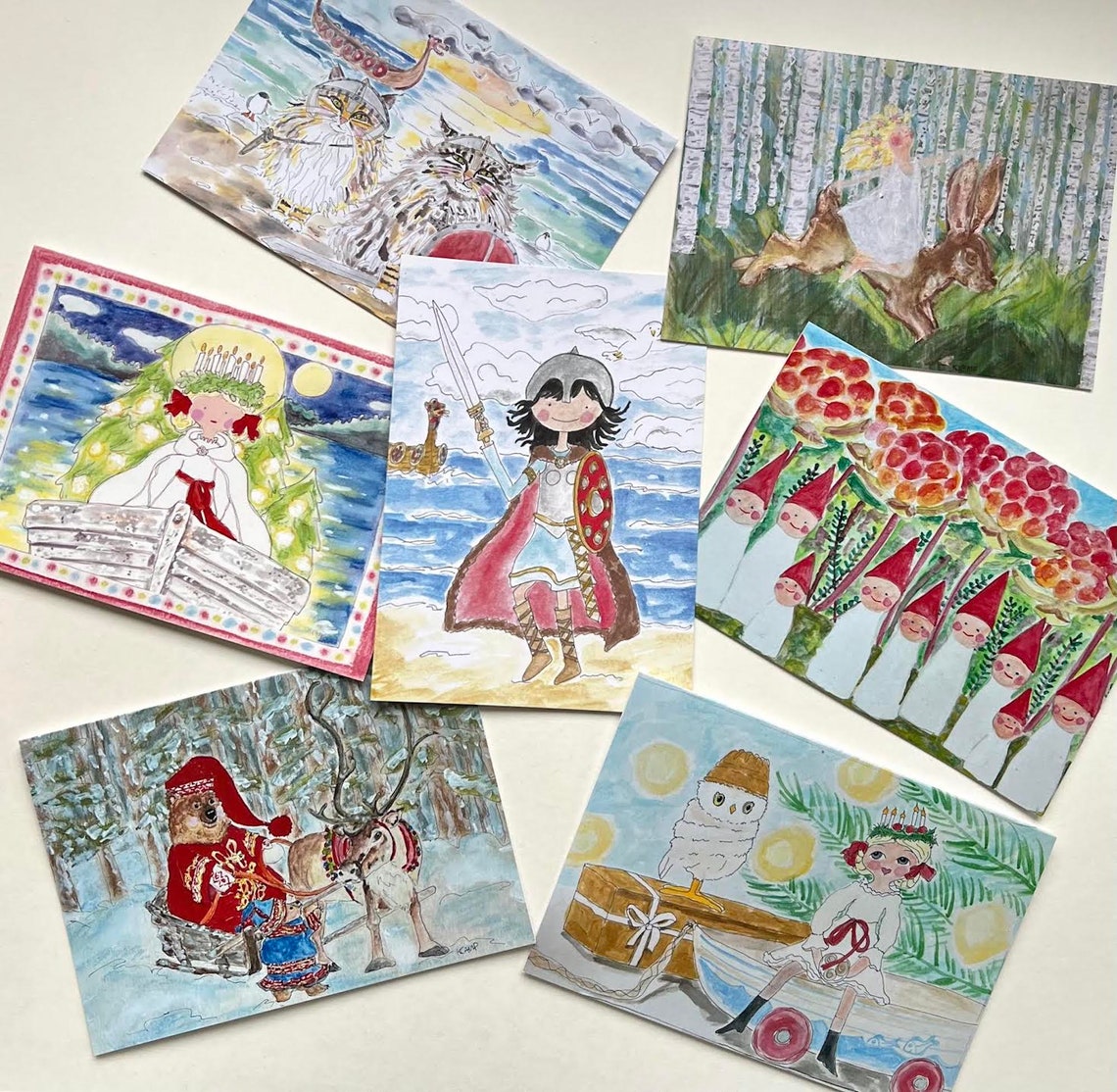 St. Lucia Card - Etsy