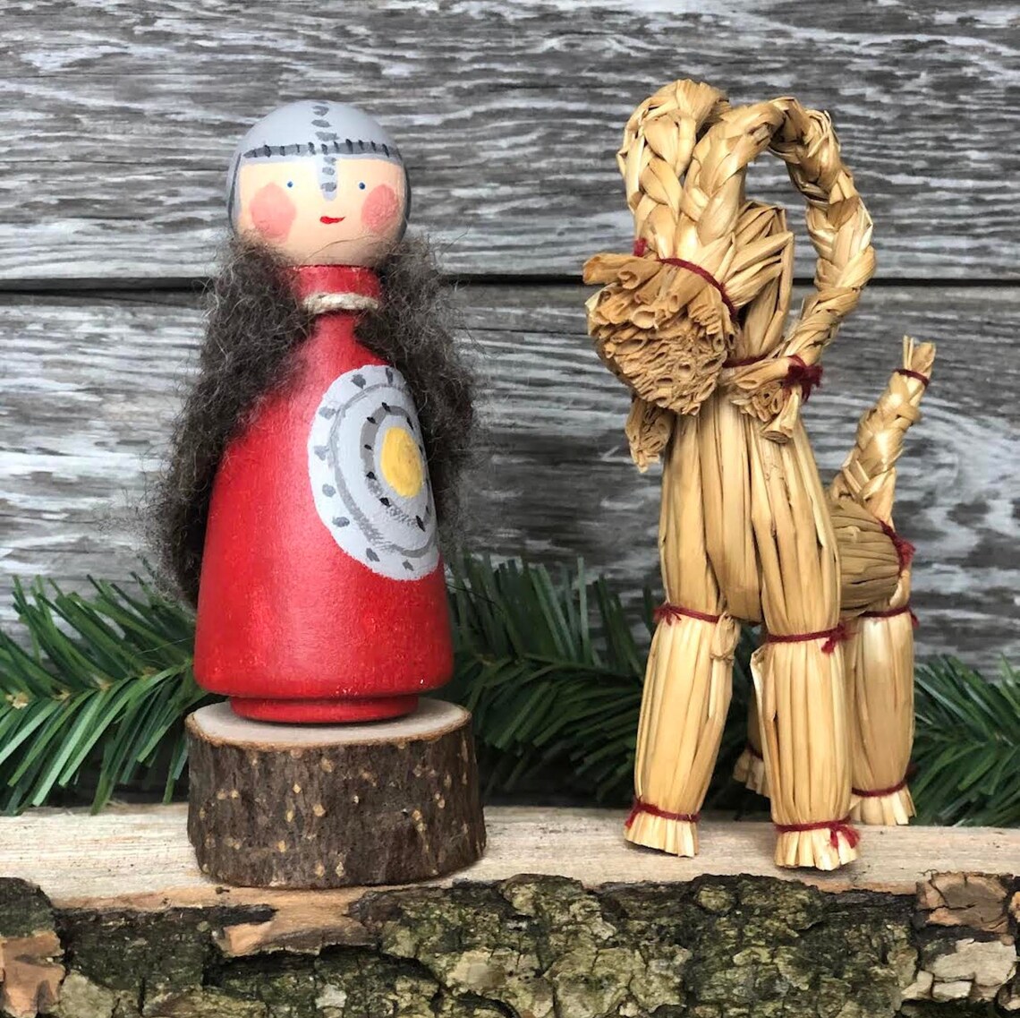 Viking Peg Doll | Etsy