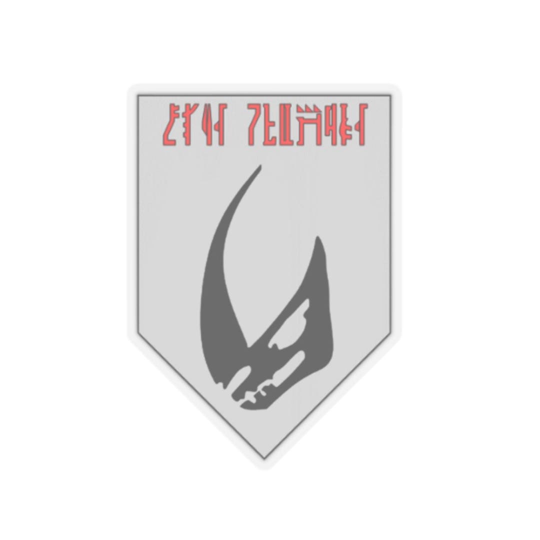 Mandalorian Clan Mudhorn Sigil Sticker - Etsy