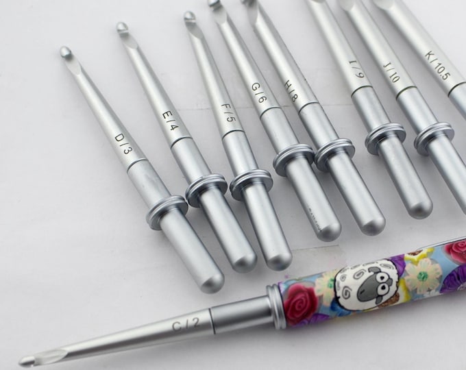 Interchangeable Box Set Crochet Hook, Handles, Durable, Ergonomic ...
