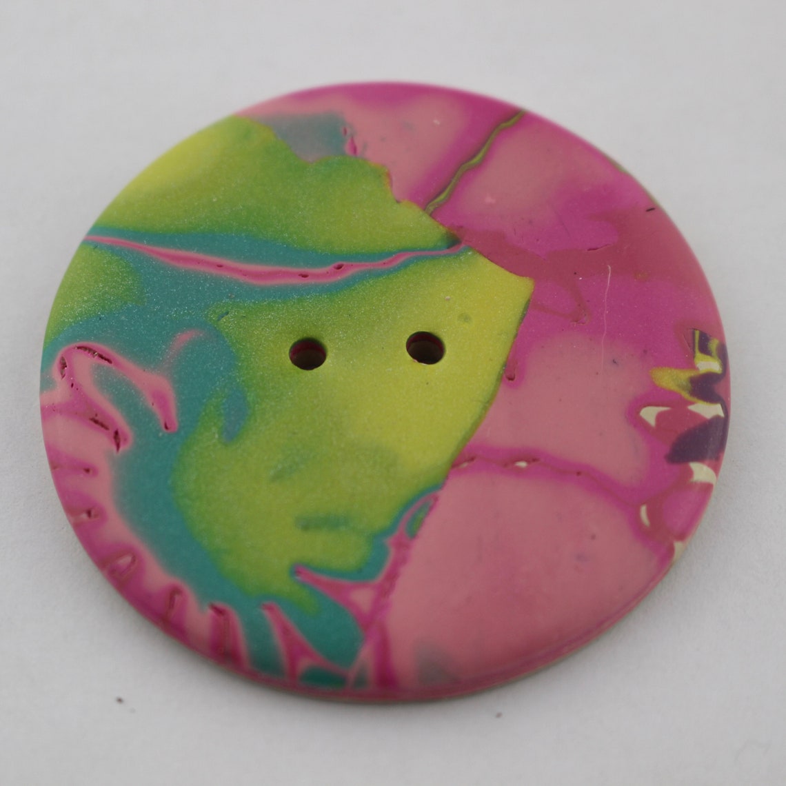 Hugh 3 Inch Button 2 Inch Green Buttons 2-inch Buttons 2 1/2 - Etsy