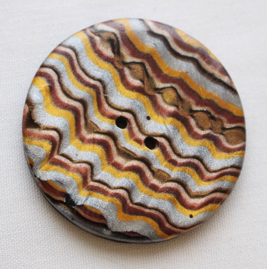 Extra Large Black Metallic Buttons 2 Inch, No. 375 - Etsy