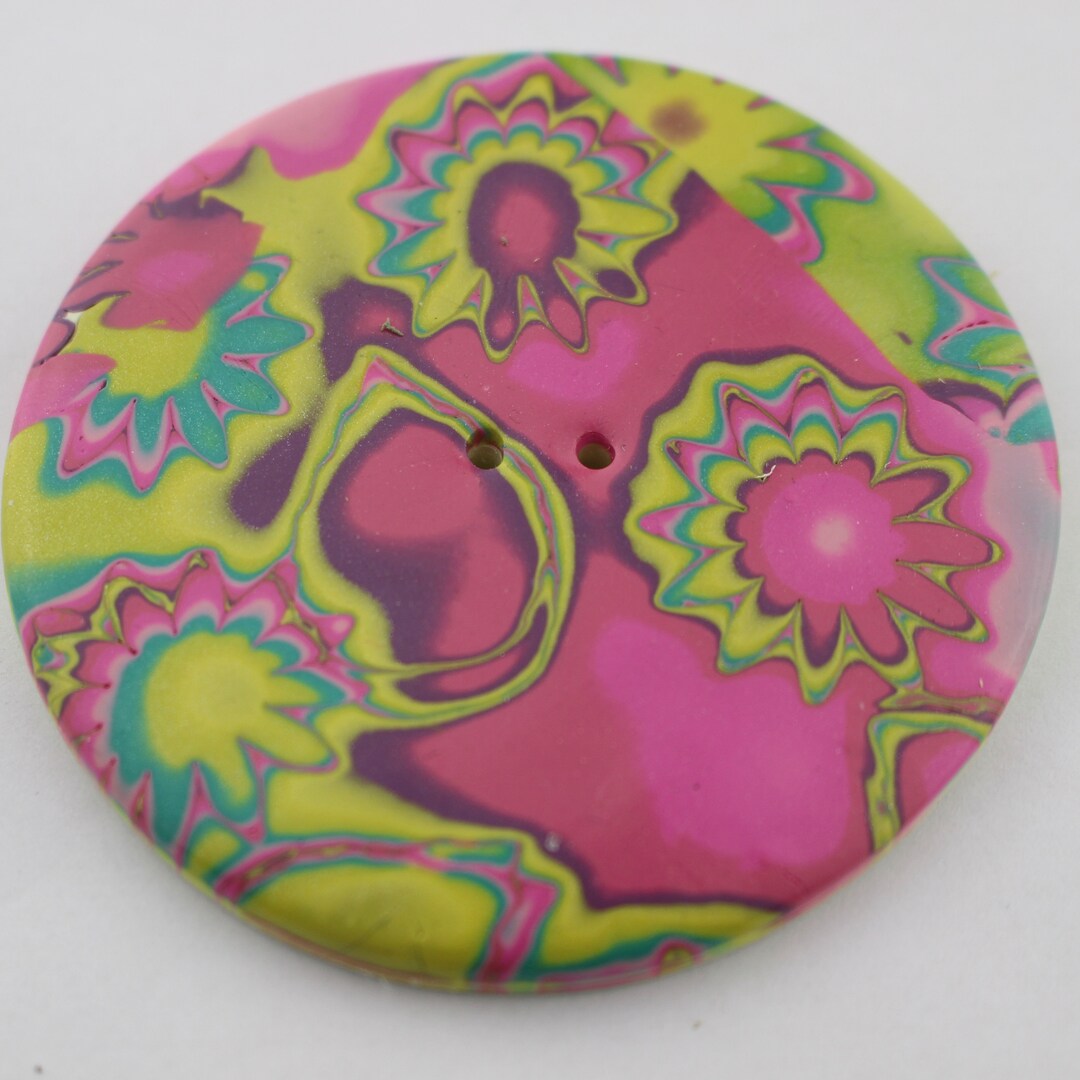 Hugh 3 Inch Button 2 Inch Green Buttons, 2-inch Buttons, 2 1/2 Inch ...