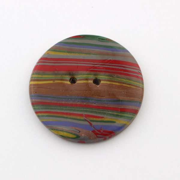 Striped Buttons - Etsy
