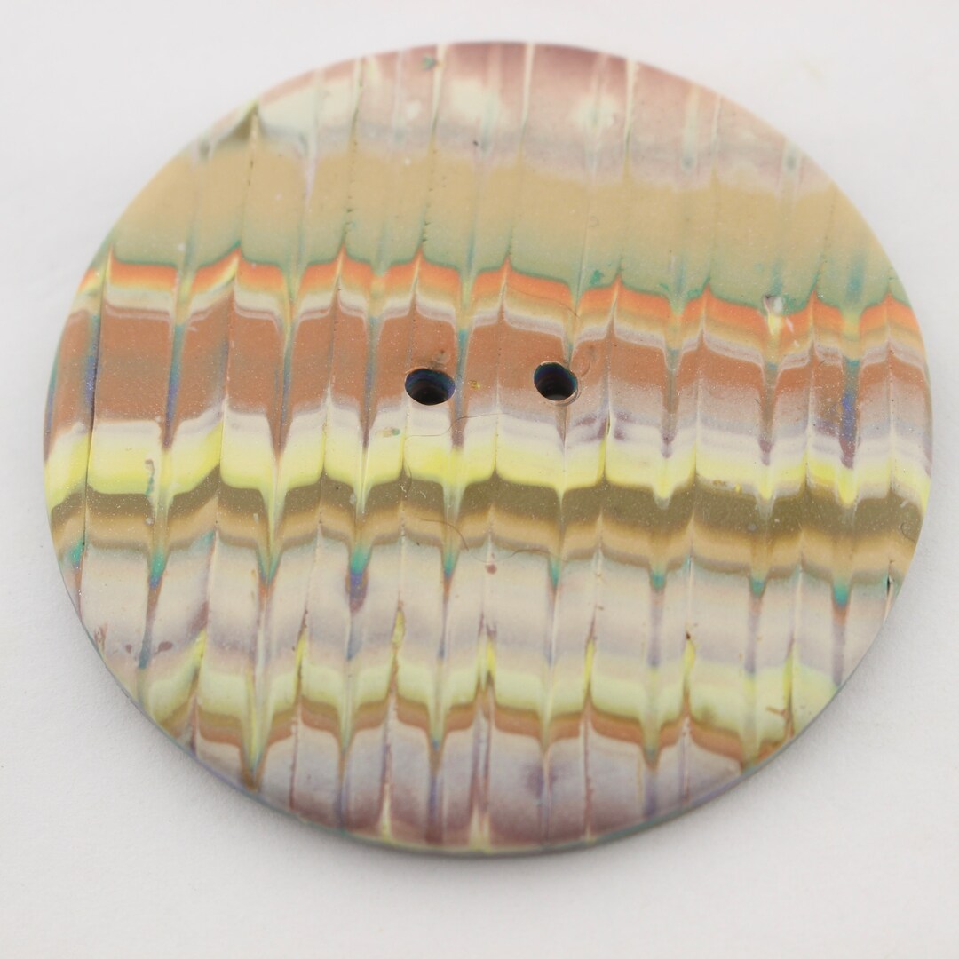 Oversized Buttons Extra Large Buttons Colorful Buttons Polymer Clay ...