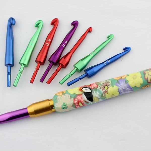 Resin Crochet Hook Set - Etsy