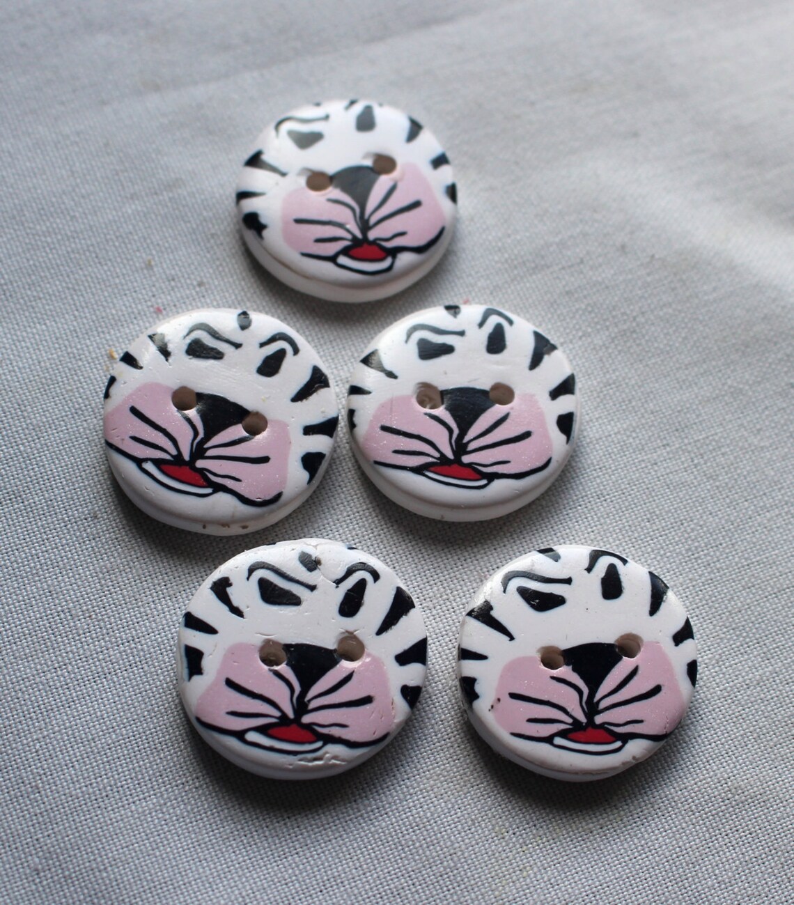 Large Cat Face Button Kitty Buttons 1 Inch No. 65 - Etsy