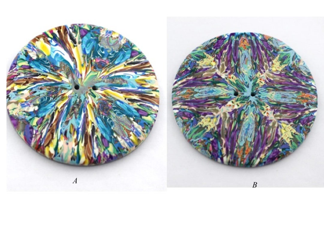 Big 3 Inch, 2 1/2 Inch, or 2 Inch Button Unique Buttons No. 43 - Etsy
