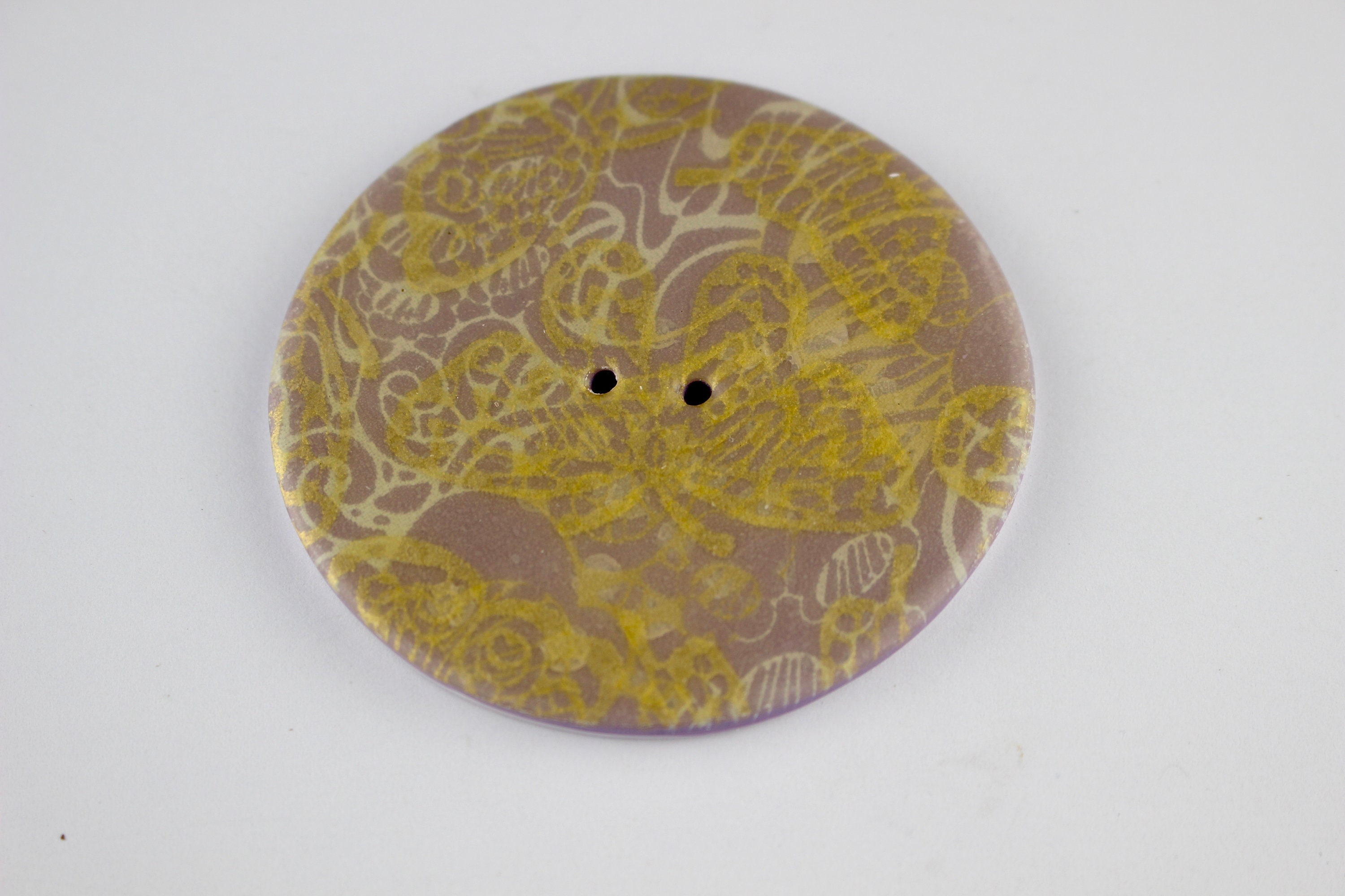 Huge 3 Inch Button Extra Large Polymer Clay Buttons 2 Inch Coat Buttons ...