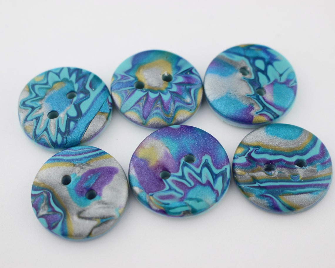 Large Silver Purple and Gold Buttons 1 Inch Buttons 1 1/2 - Etsy