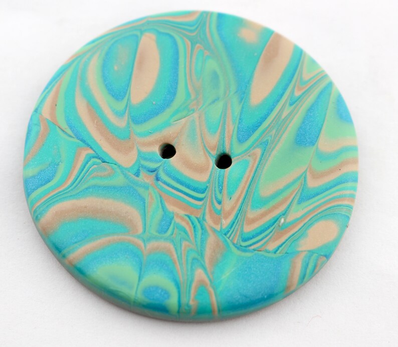 Extra Large Buttons Beach Color Buttons 2 Inch Buttons Huge | Etsy