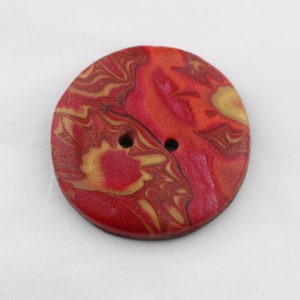 Red and Gold Big Buttons 1 1/2 Inch Red Button 1 Inch Red Button No ...