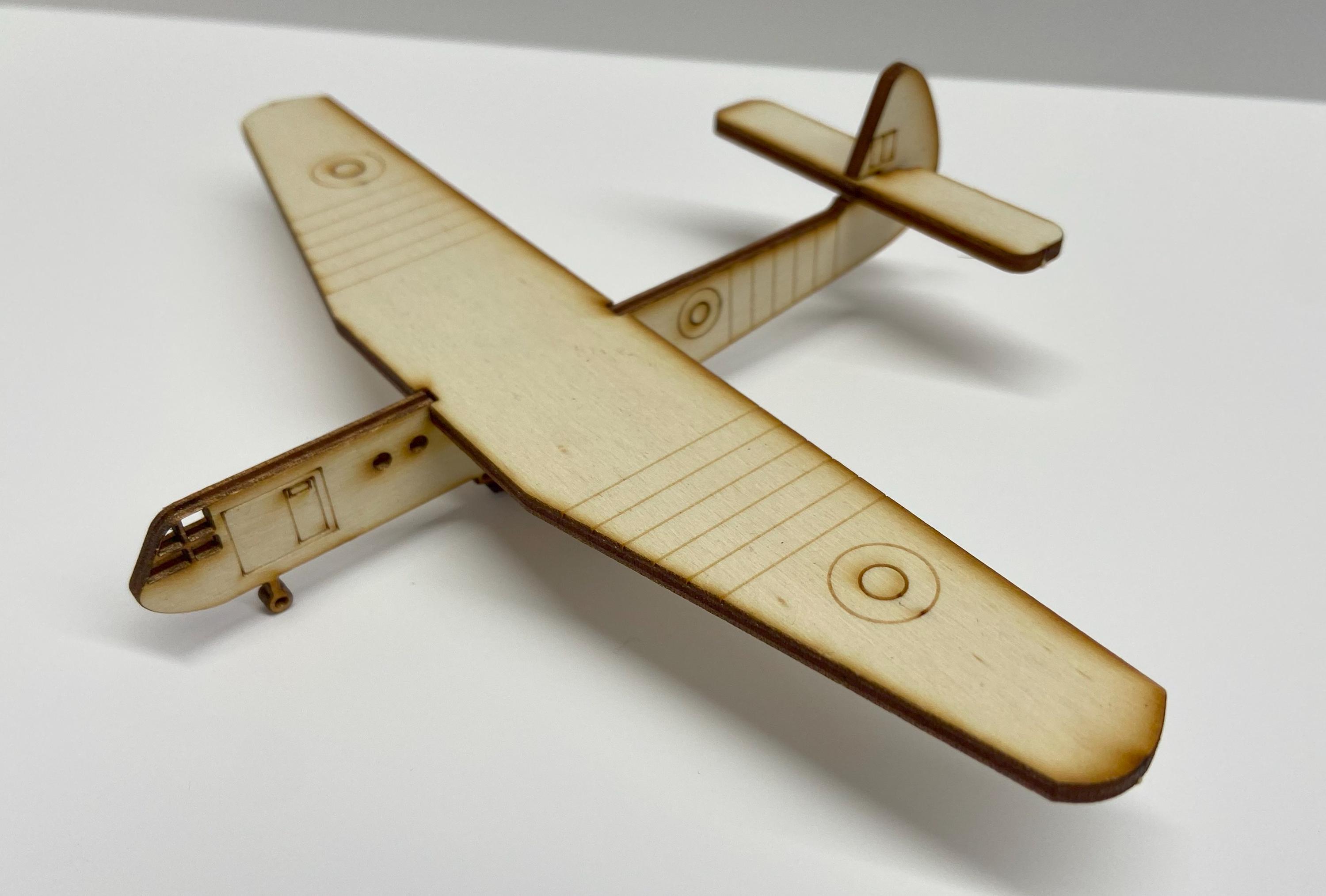 WW II Horsa Glider Laser Cut Model Kit - Etsy