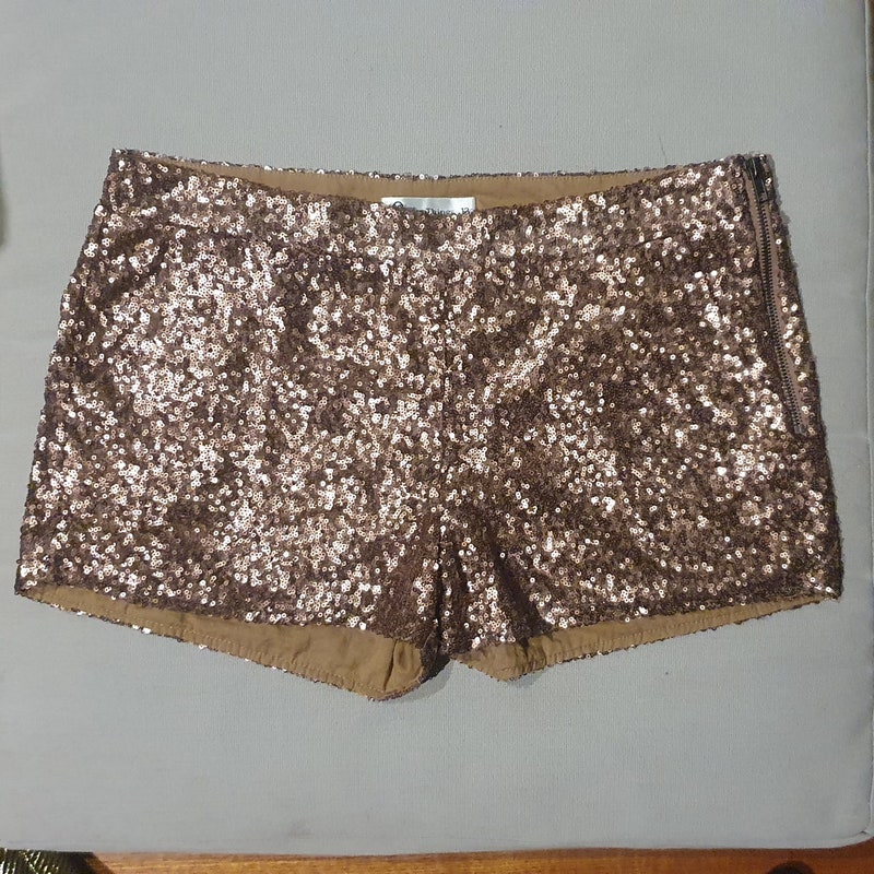 Sequined Shorts - Etsy
