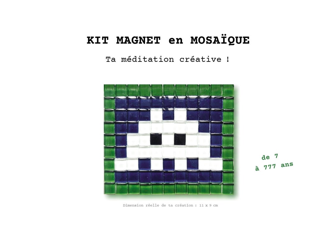 DIY Magnet Pixel Art Mosaic Kit INVADER STREET - Etsy