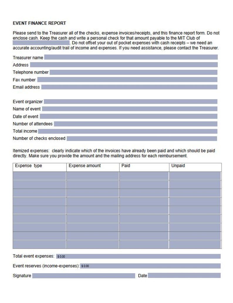 Event Budget Worksheet Printable PDF Module - Etsy