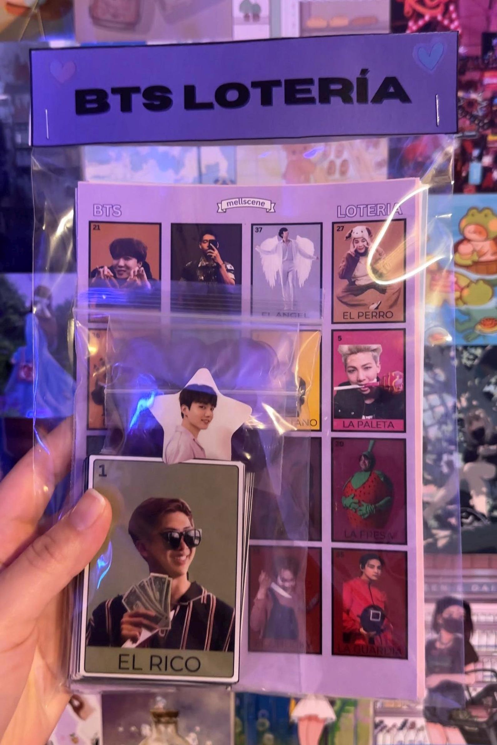 BTS LOTERÍA - Etsy