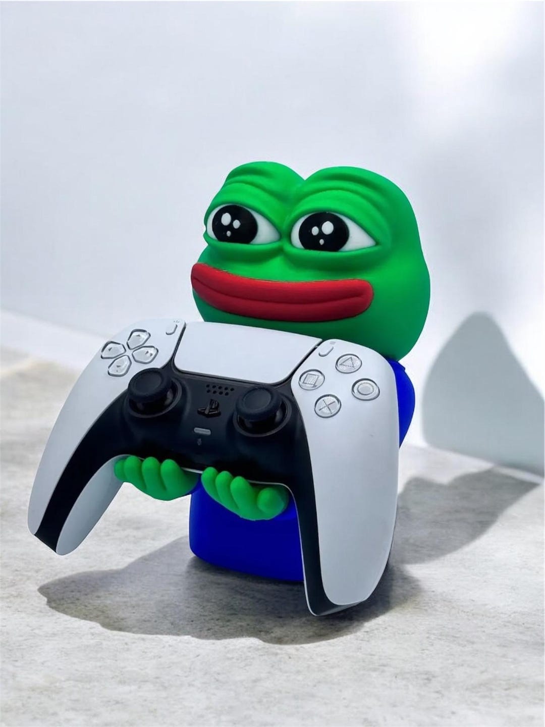 Pepe Coin Cryptocurrency Dualsense Holder Pepe Frog Playstation 5 Accessories Gamer Gift ...