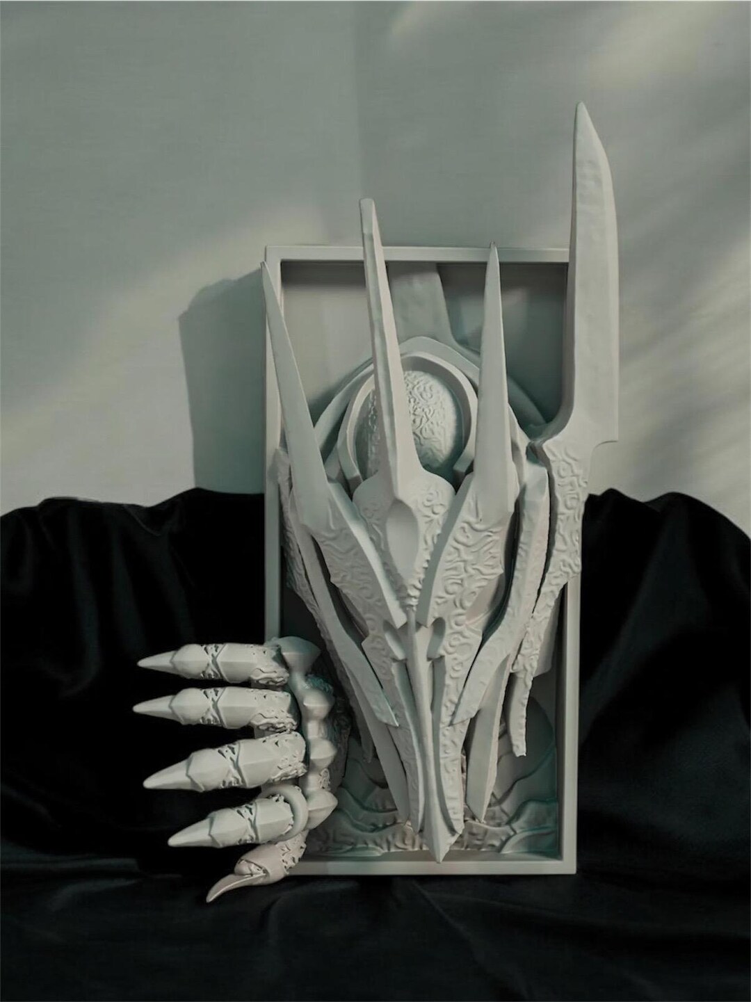 Sauron Lord of the Rings Bookshelf Decor Book Nook Saw Jigsaw Book Nook ...