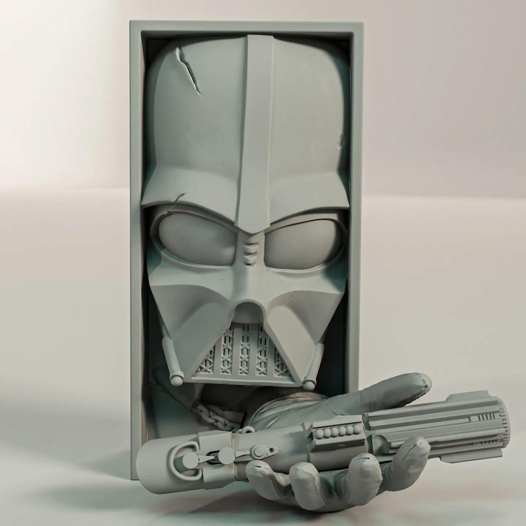 Star Wars Inspired Darth Vader With Lightsaber Star Wars Darth Vader ...