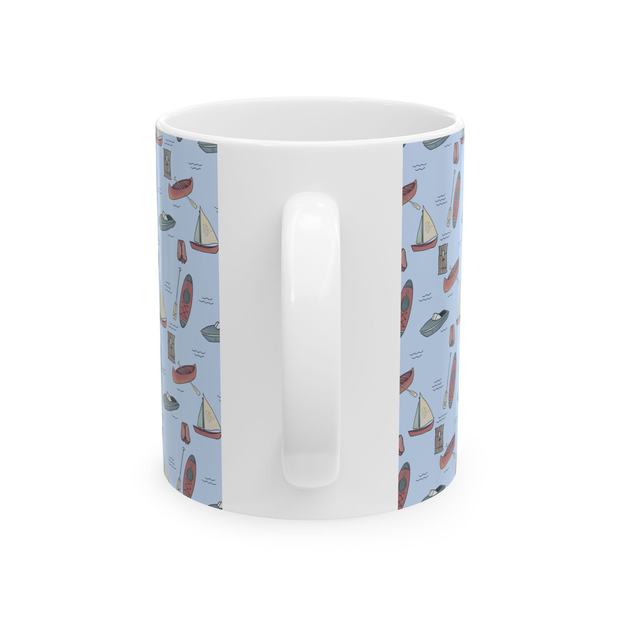 Lake Ceramic Mug Gift for Lake Lover Lake Mug 11oz Lake Mug Cute Design ...