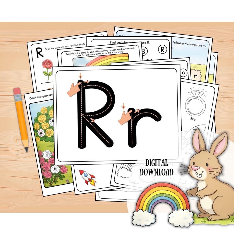 Letter R - Etsy