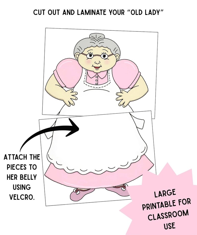 Old Lady BUNDLE: Old Lady + Original Story + 6 Holidays | DIGITAL ...