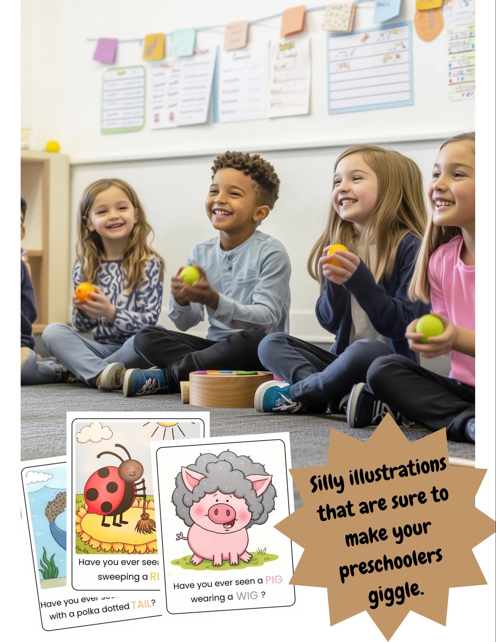 Down by the Bay Song Visuals: Circle Time Activity (digital Download ...