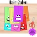 Hair Salon Scissor Skills Activity: Fine Motor Practice | Fun Preschool ...