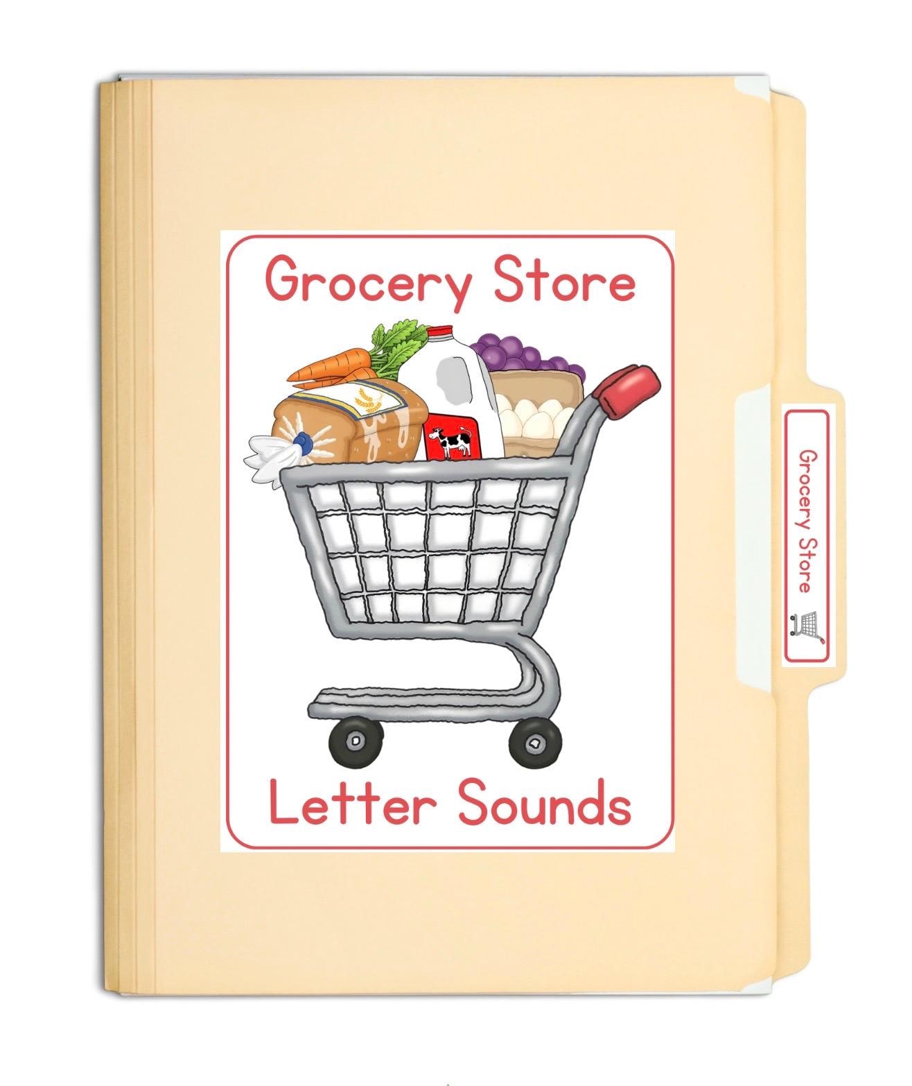 File Folder Games Bundle – Preschool Math & Literacy Centers – Numbers ...