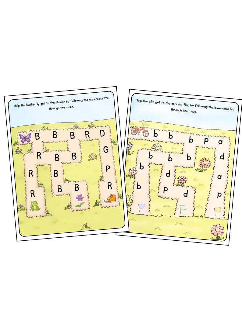 Letter B Preschool Worksheet Packet: Fun Learning Activities (digital ...