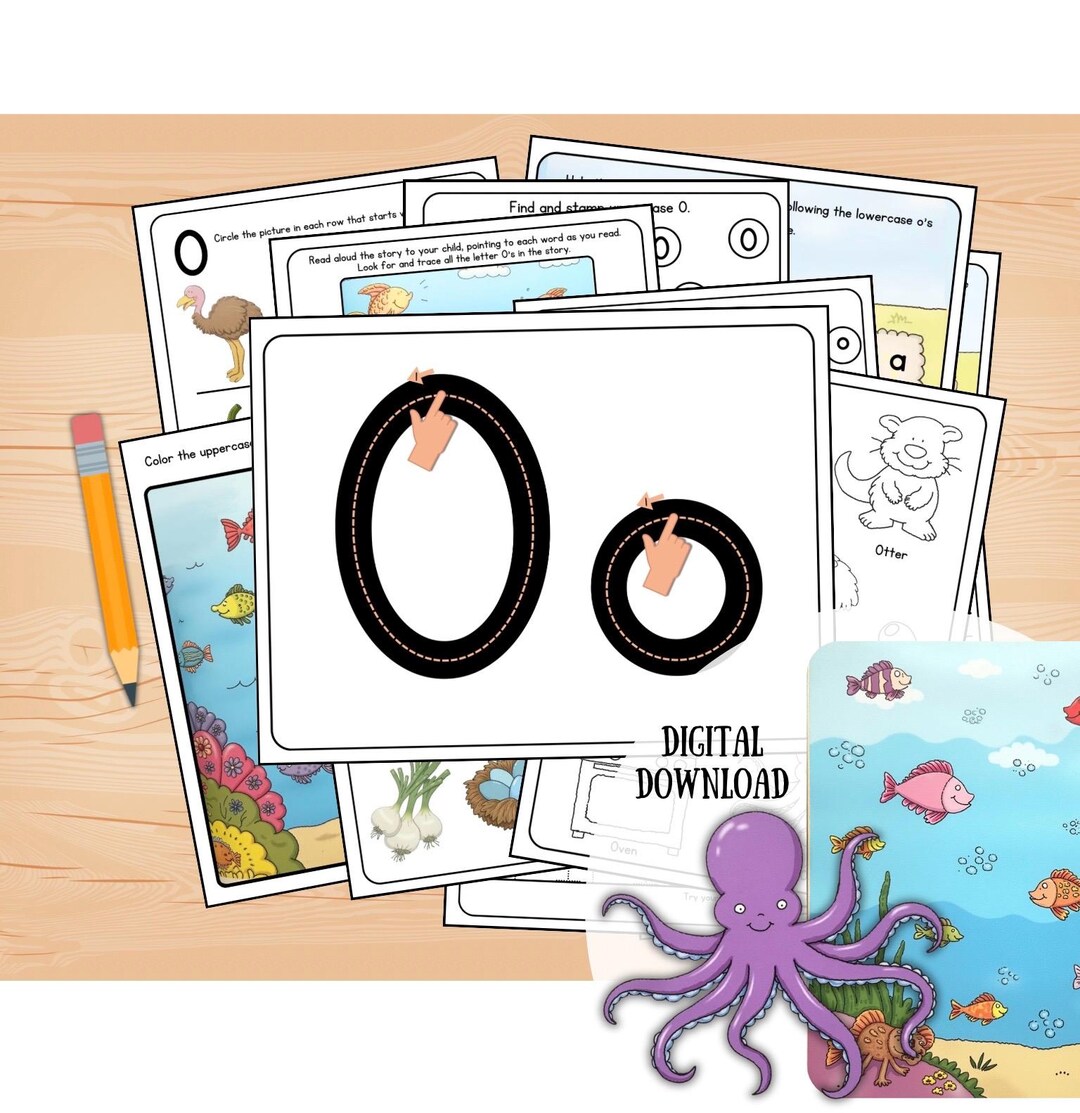 Letter O Preschool Worksheets | THE BEST Preschool Packet for Learning ...