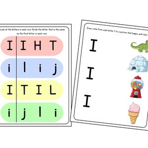 Letter I Preschool Worksheets | THE BEST Preschool Packet for Learning ...