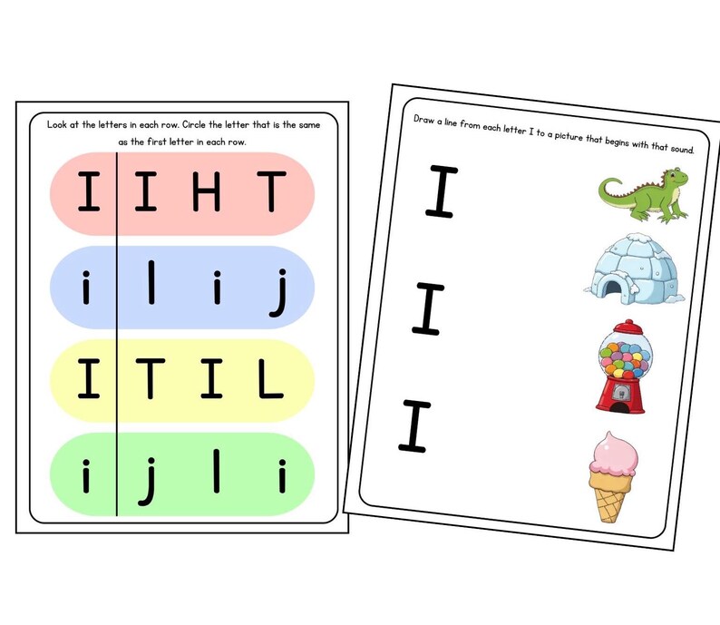 Letter I Preschool Worksheets | THE BEST Preschool Packet for Learning ...