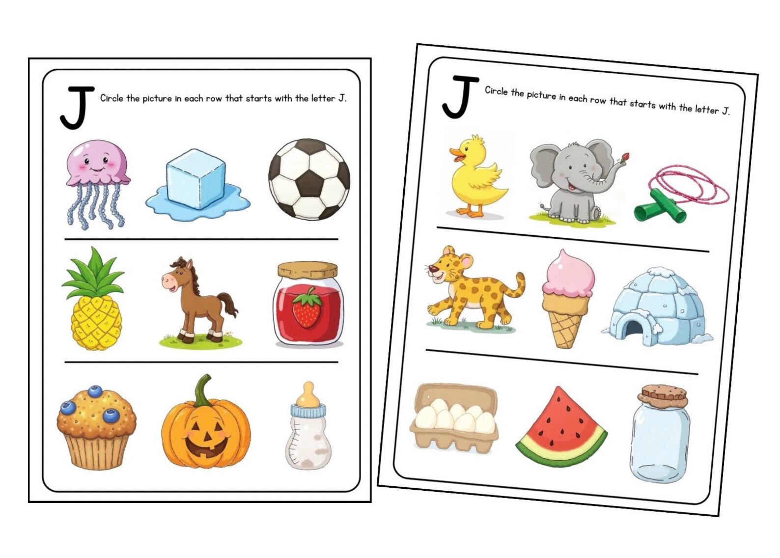 Letter J Preschool Worksheets | THE BEST Preschool Packet for Learning ...