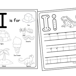 Letter I Preschool Worksheets | THE BEST Preschool Packet for Learning ...