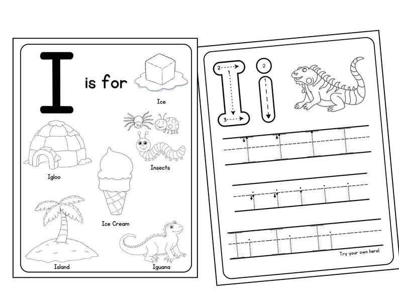 Letter I Preschool Worksheets | THE BEST Preschool Packet for Learning ...