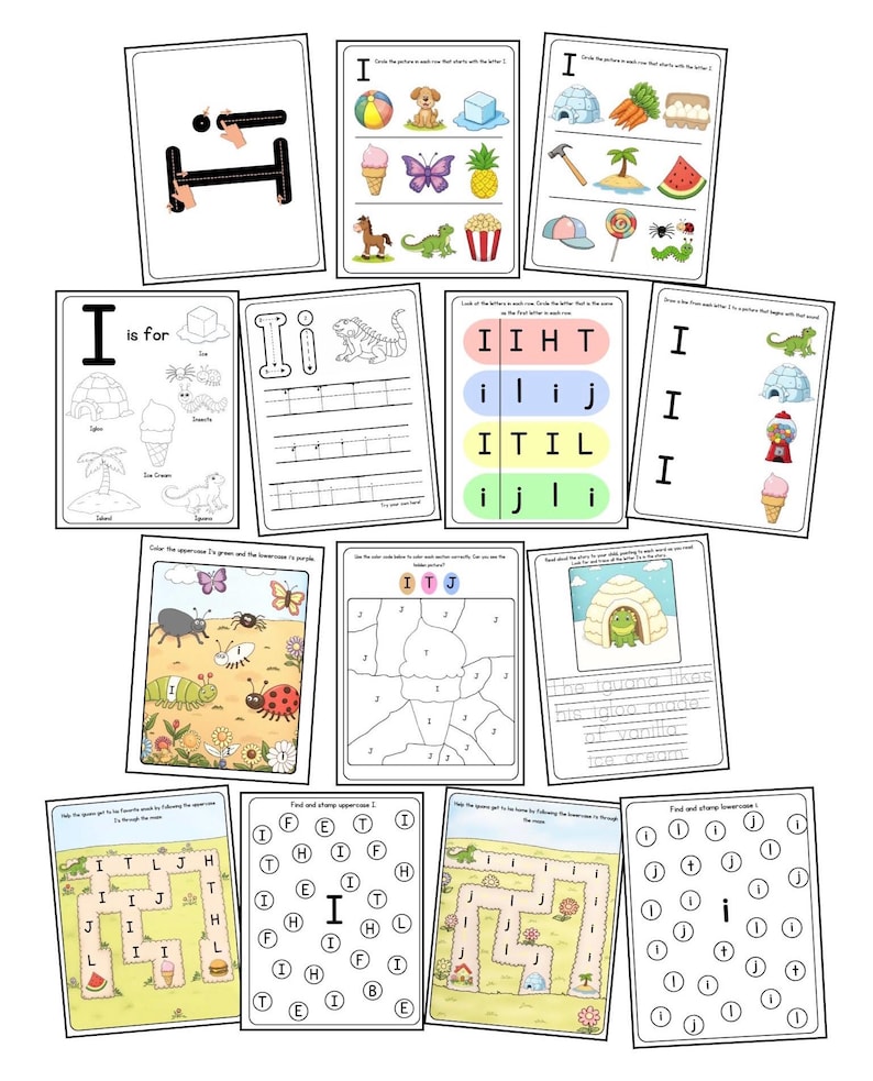 Letter I Preschool Worksheets | THE BEST Preschool Packet for Learning ...