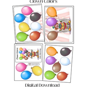 Colors Preschool File Folder Game for Color Recognition Preschool ...