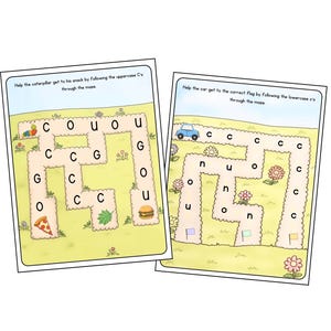 Letter C Preschool Worksheet Packet: Fun Alphabet Learning Activity ...