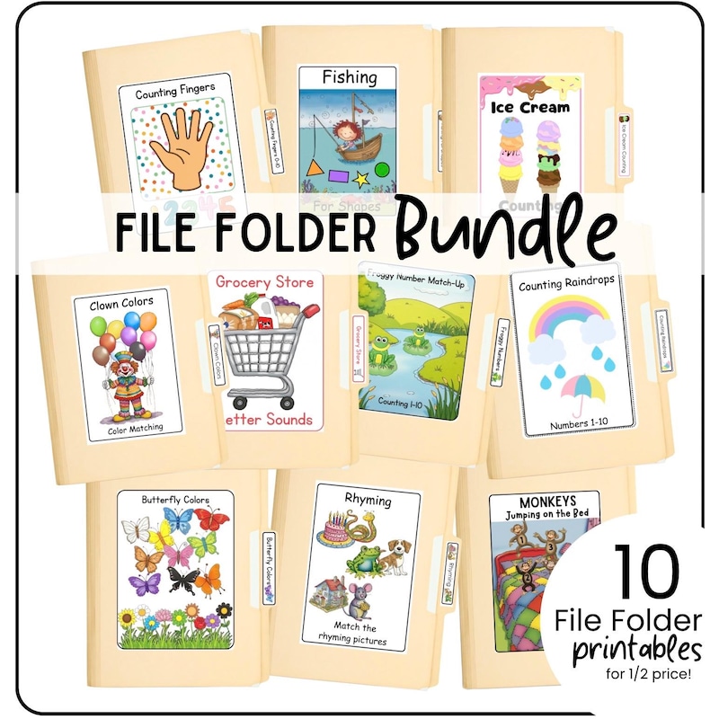 Phonics File Folder - Etsy UK