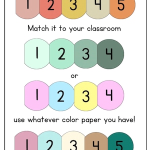 Caterpillar Number Classroom Decor | Counting 1-100 | Great for ...