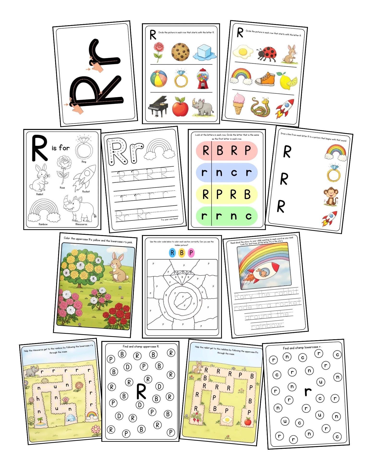 Letter R Preschool Worksheets | THE BEST Preschool Packet for Learning ...