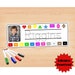 Name Card Template: Preschool Learning | (editable Canva Template) - Etsy
