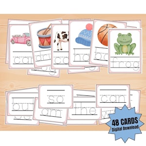 Sight Words Flashcards: Preschool & Kindergarten Writing Practice ...