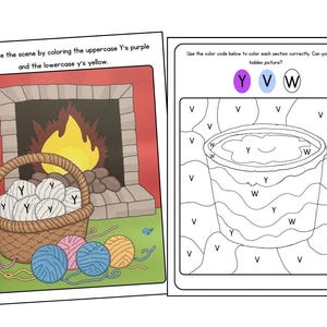 Letter Y Preschool Worksheet Packet: Fun Learning Activities - Etsy
